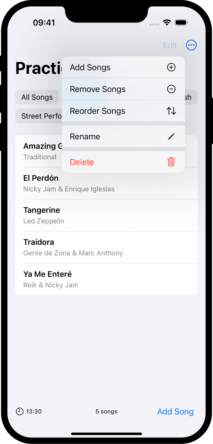 Songbookly | Songbook & Set List App for iOS & Mac