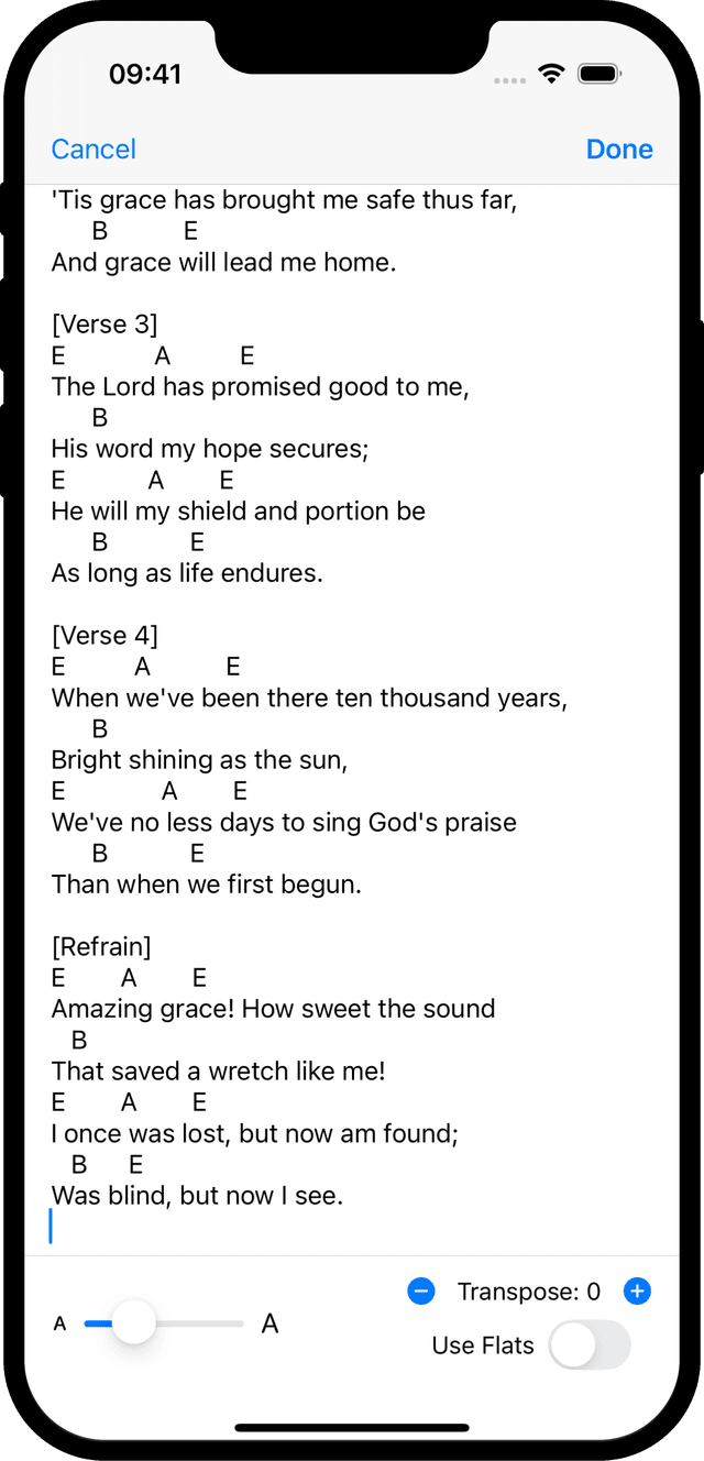 Songbookly | Songbook & Set List App for iOS & Mac